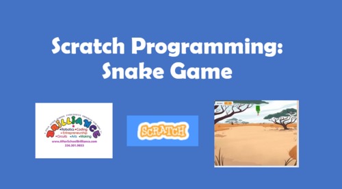 Scratch: Snake Game by After School Brilliance | TPT