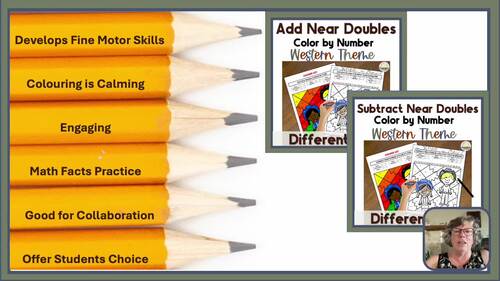 Western Rodeo Mini-Bundle Near Doubles Addition & Subtraction to 20 ...