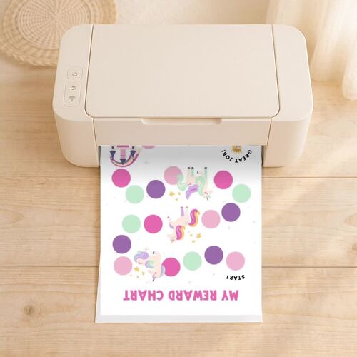 Girl Unicorn Toddler Reward Chart, Positive Behavior Incentive & Visual ...