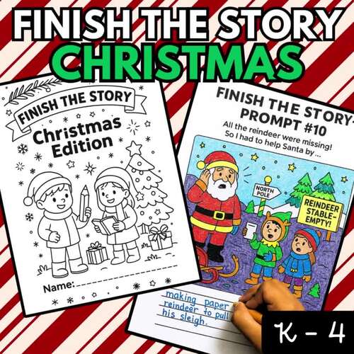 Finish the Story – Christmas Writing Prompts | Fun Creative Holiday ...