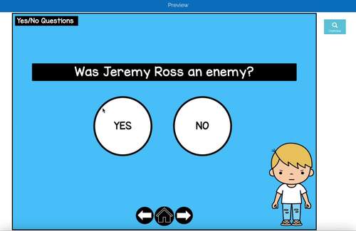 Enemy Pie Book Companion and Language Activity Boom™ Cards by Georgia ...