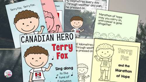 Terry Fox | no prep Canadian hero by That Fun Reading Teacher | TPT