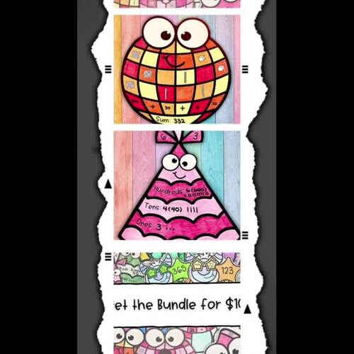 Disco Ball Math Craft | New Years Place Value (Base Ten & Expanded Form)