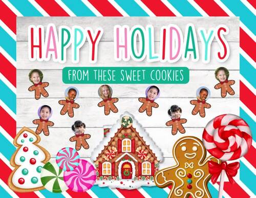 Christmas Bulletin Board Kit with BONUS Kids Activity, December Class ...
