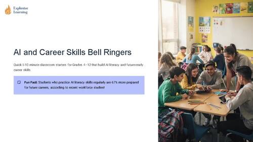 AI and Career Skills Core Bundle Volume 1 | Editable PowerPoint Lessons