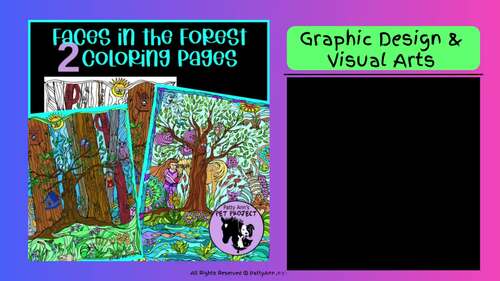 Mental Health Worksheets: Graphic Design & Visual Arts Coloring Pages