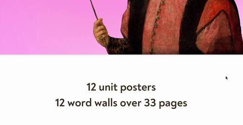 World History II Word Walls & Unit Posters (WHII Vocabulary Display)