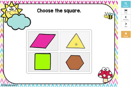 Boom Cards Distance Learning 2D and 3D Shapes Activities by Nastaran