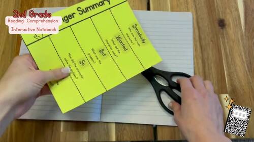 2nd Grade Interactive Notebook Pages | Reading Comprehension | TPT