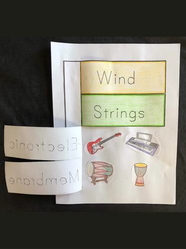 Grade 2 Timbre & Articulation Music Worksheets Interactive Notebook