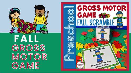 Preschool Gross Motor Activities- FALL SCRAMBLE by Preschool SOS