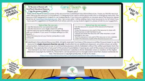 Color Yellow Interactive PowerPoint Activity | Preschool, PreK-TK, K ...