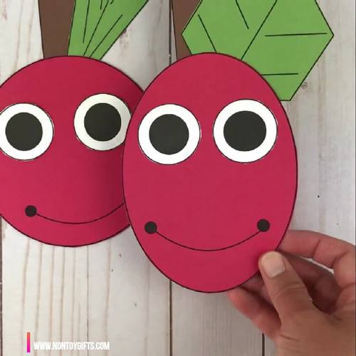 Shape Apple Craft - Back To School Math Craft & Writing Activity