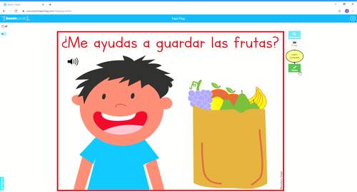 Seguimiento de instrucciones Boom Cards Speech Therapy in Spanish
