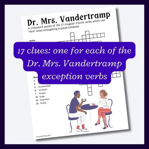French Dr. Mrs. Vandertramp puzzle (translation activity for research ...