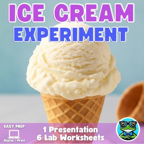 Ice Cream Science Experiment | Icecream Lesson Plan | Edible Science Lab