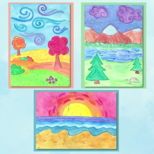 SEASONS in ART Project Bilingual Bundle – Van Gogh Art Project – 1st ...