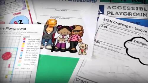 STEM PBL Project Based Learning Design an Inclusive Playground Math ...