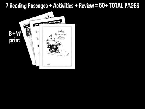 EARLY AMERICAN HISTORY Reading Passages & Activities (Print & Digital)