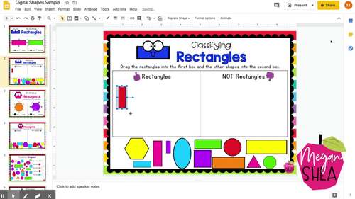 Kindergarten Math Digital 2D Shapes & 3D Shapes for Distance Learning ...