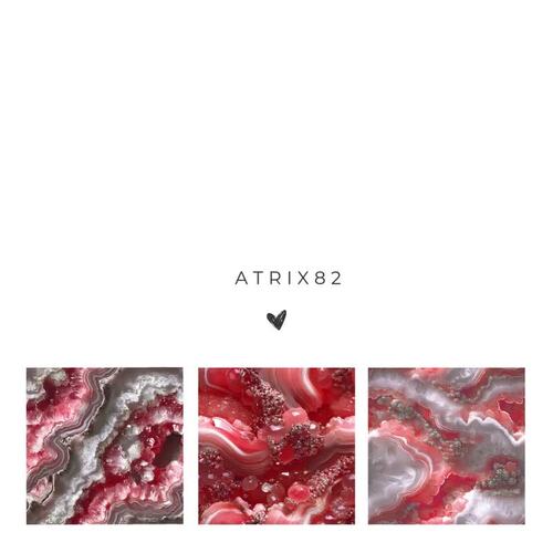 Red Agate Digital Paper, Glamorous Marble Geode Textures, Sparkling ...