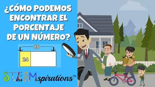 ¿Cómo Encontramos el Porcentaje de un Número? by STEAMspirations