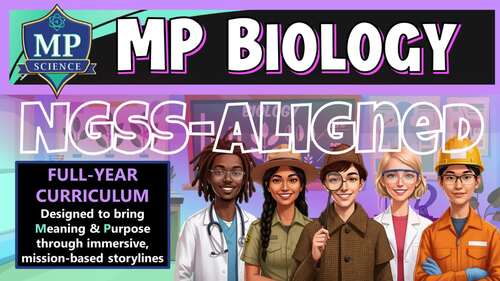 Biology Full Year Curriculum Bundle | NGSS-Aligned, Mission-Based ...