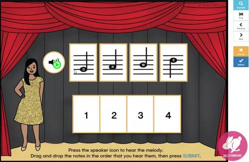 What's That Solfege? DO RE MI SOL (Key of G) Melodic Dictation- Music ...