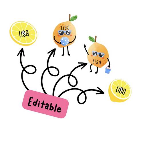 Lemon Bulletin Board Kit for School, Summer End of Year Door Decoration ...