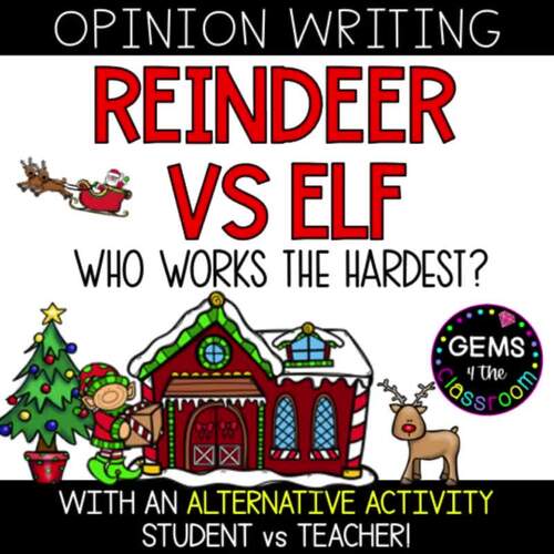 Persuasive Writing Activities: Christmas Opinion Writing with ...