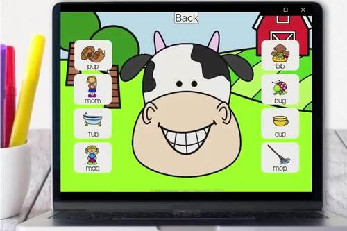 Feed Farm Animals, Articulation Activities for Speech Therapy, Boom ...
