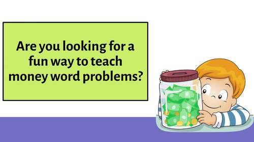 Money Word Problems by Happily Ever Creative | TPT