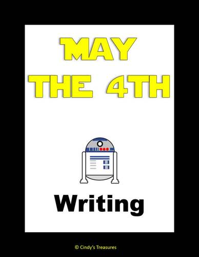 May the 4th Writing and Activities by Cindy's Treasures | TPT