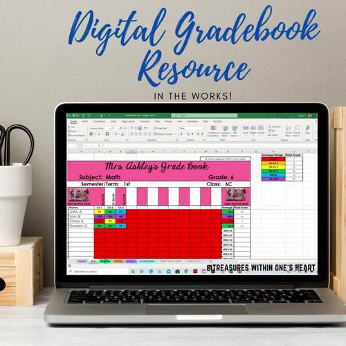 Digital Gradebook Bundle by Treasures Within One's Heart | TPT