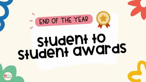 End of the Year SEL Activity│End of the Year Awards│ Student Awards│Summer│