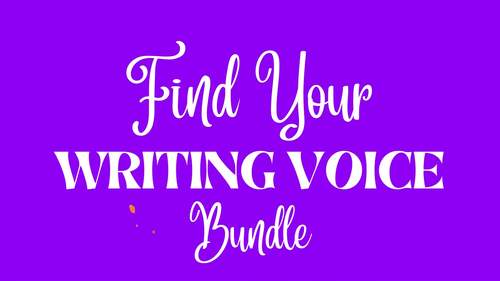 Writing Traits VOICE Bundle for Writer's Workshop Mini Lessons | TPT