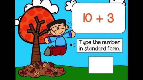 Representing Teen Numbers Using Different Number Forms - Place Value ...