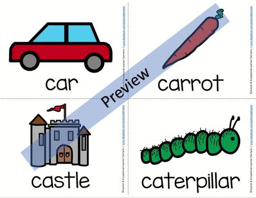 Alphabet: Letter C- Differentiated- Phonics-Reading- SPED & Autism ...