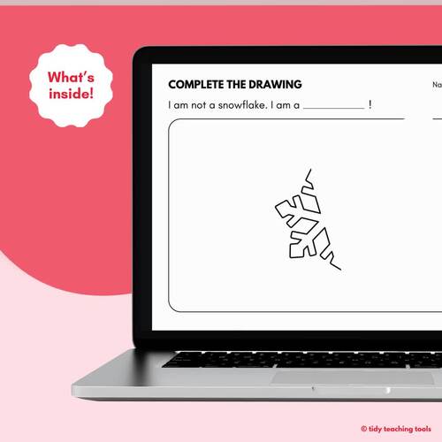 CHRISTMAS EDITION | 35 x Complete the Drawing by tidy teaching tools