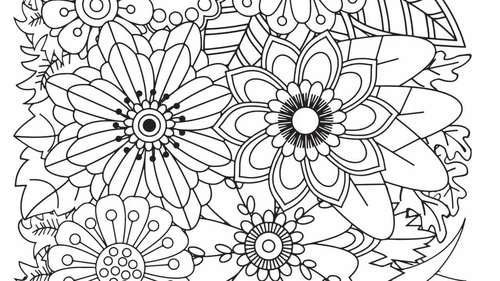 30 Zen Tangle Stress Relief Coloring Pages | Zen Tangle Doodle Coloring ...