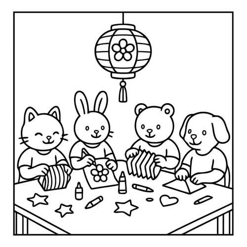 Ghoul Friends Forever | 45 Cute Halloween Coloring Pages for Kids and ...