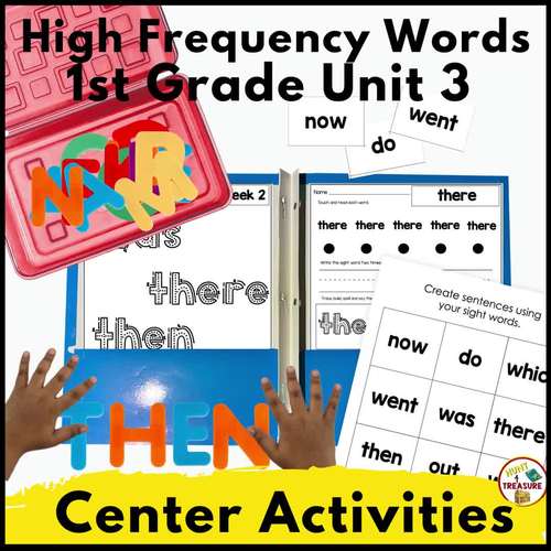 Benchmark Advance High Frequency Word Activities | 1st Grade Unit 3