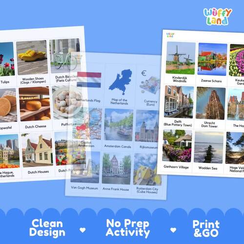 All About the Netherlands Flashcards | Dutch Landmarks, Culture, Food ...