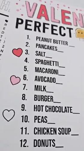 Valentine Party Game Printable 3 pack Set of Party Valentine's Games