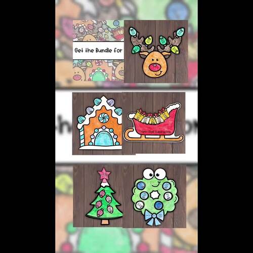 Christmas Tree Math Craft | Christmas Triple-Digit Addition & Subtraction