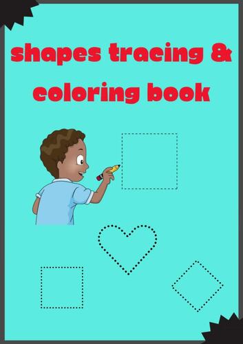 Shapes Spectrum: Tracing and Coloring Adventure by mahiangel-teach-you