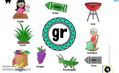 R Blend Tic Tac Toe-Valentine Edition BOOM CARDS by One Silly Sausage ...