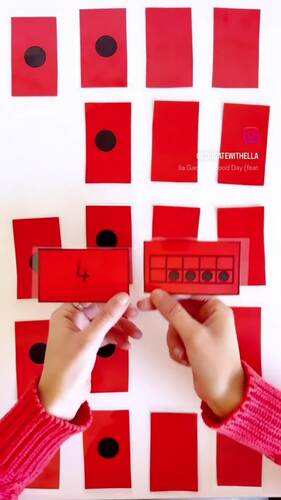 Ten frame subitising game for number recognition - numbers 1-20 | TPT