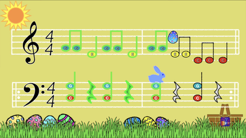 Easter Egg Hunt - Melody & Bass Ensemble (minus 1 - without bass & melody)