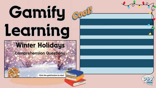 Christmas Kwanzaa Hanukkah Winter Holidays Interactive Speech Therapy Game